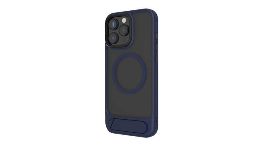 Levelo Matteo Case With Bottom Stand Grip for iPhone 16 ProMax/Pro