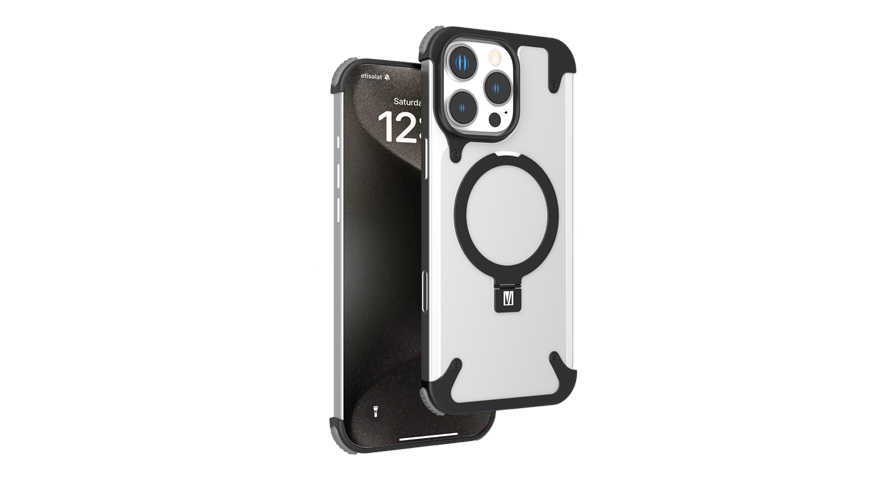 Levelo Metallo Aluminum Bumper Case - Black