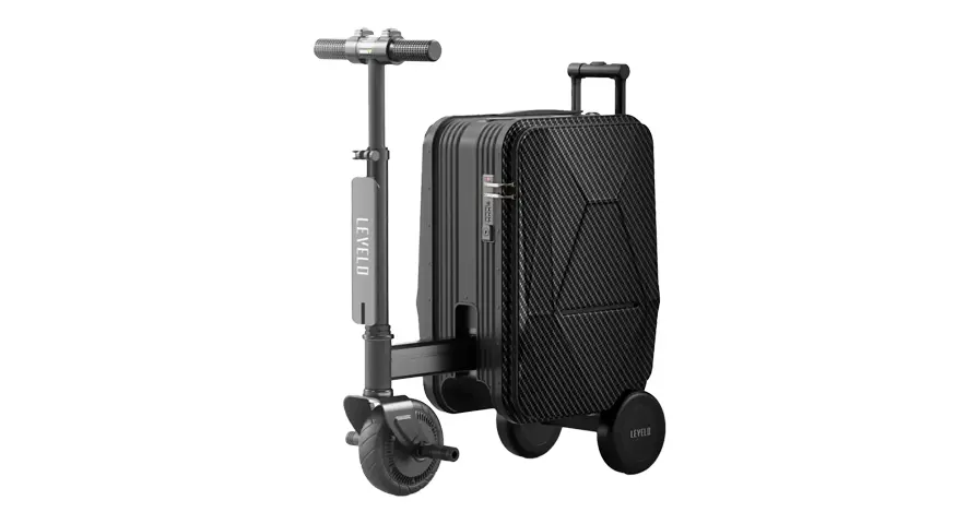Levelo Spark-E Portable E-Scooter Luggage - Black